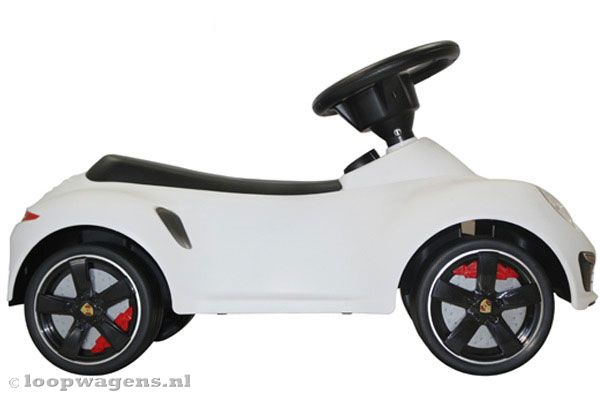 Bandits & Angels Porsche 911 Turbo S wit | Loopwagens.nl