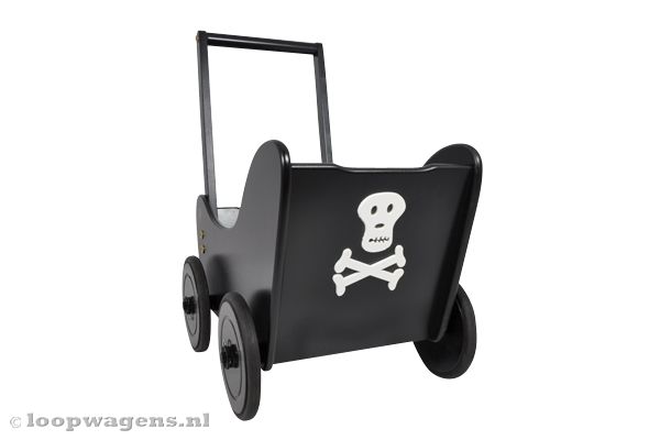 Pinolino Zwarte Piraat | Loopwagens.nl