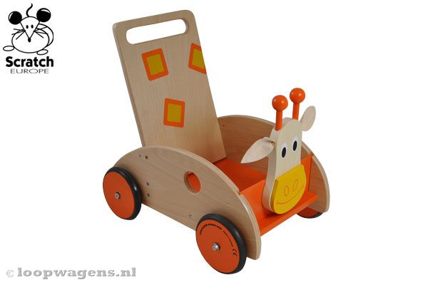 Scratch Giraf | Loopwagens.nl