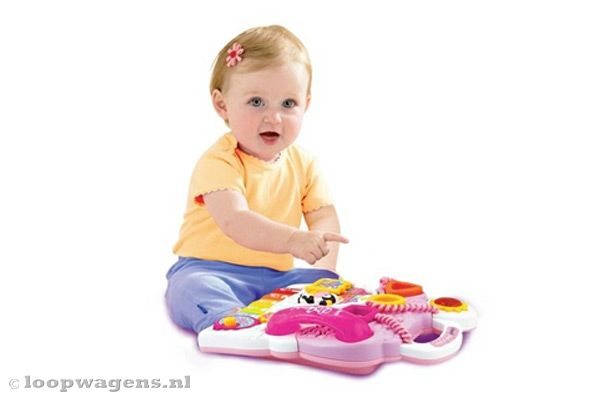 Vtech Babywalker roze | Loopwagens.nl