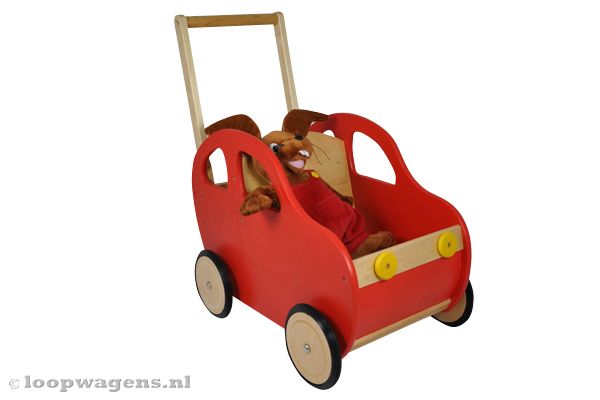 Woodtoys Rosso Italia | Loopwagens.nl