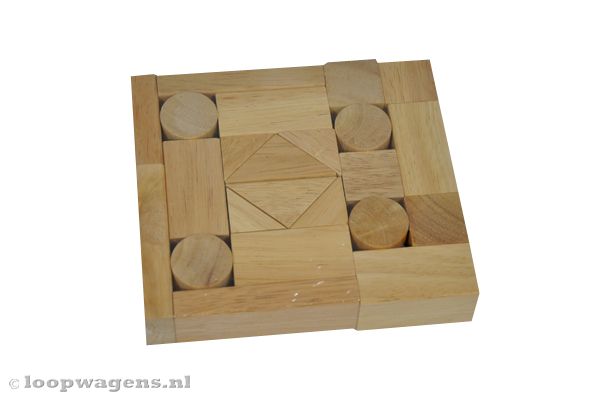 Woodtoys 50 luxe blokkenset | Loopwagens.nl
